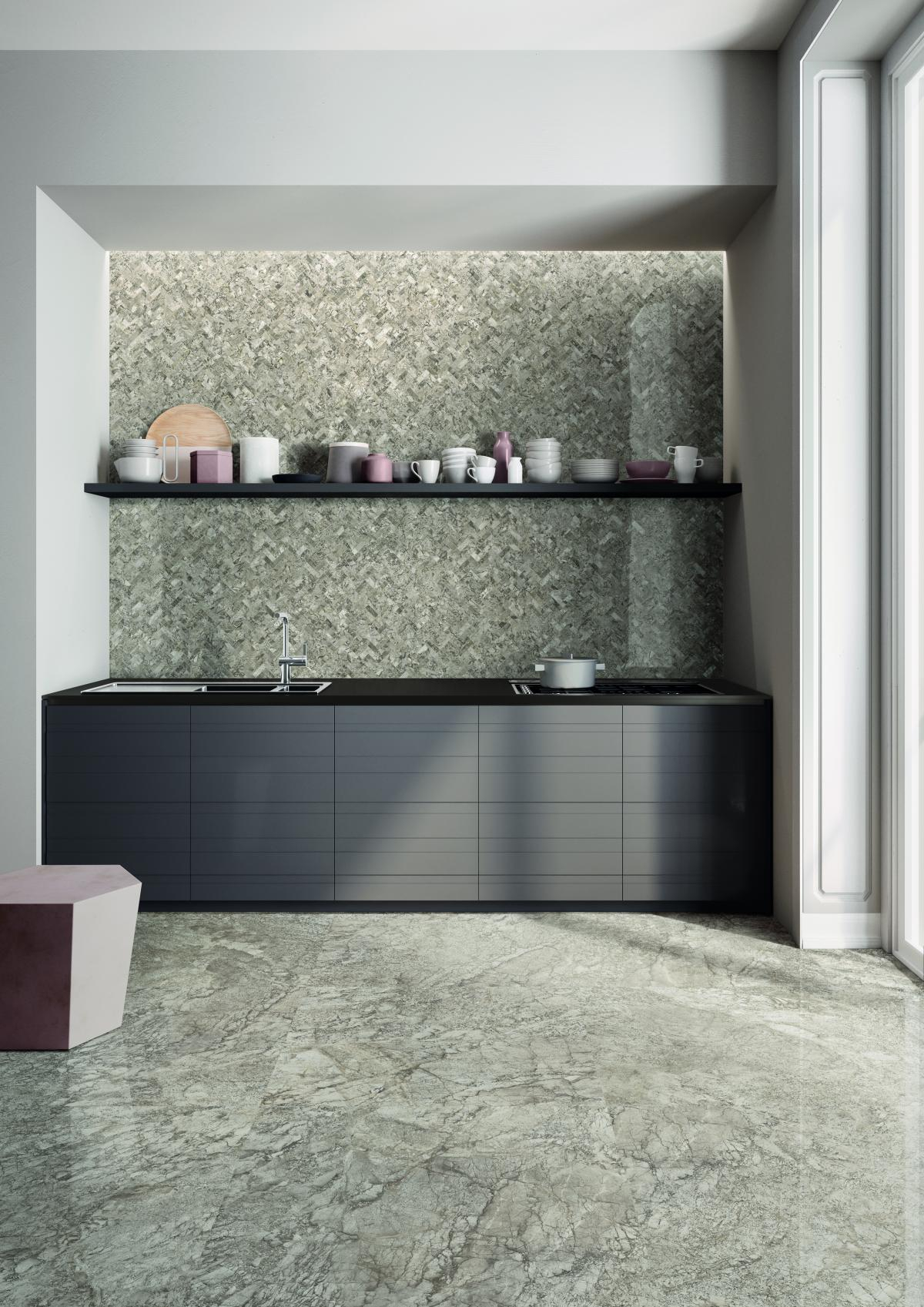 Boden Emilceramica Kollektion Tele di marmo Größe 30X60 Farbe Breccia braq l - Capolino1929